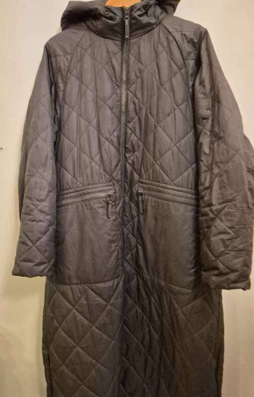 Ilse Jacobsen síð grá úlpa – hringekjan